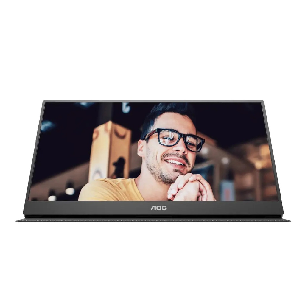 MONITOR PORTATIL AOC 16T20 15.6" 1920*1080 IPS 60HZ 1*USB-C 1*HDMI C ...